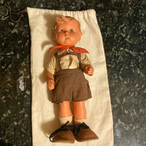 Hummel | Other | Large Hmmel Goebel Rubber Doll With Label Western ...